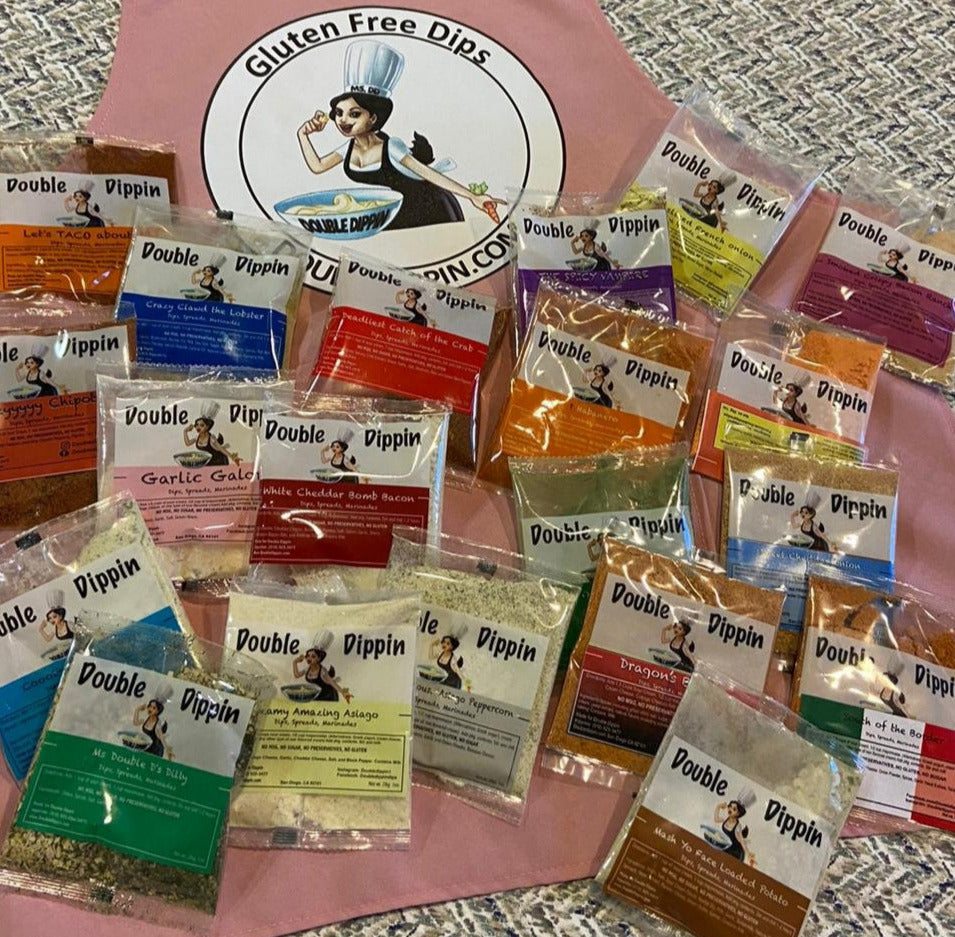 Dip Packets at 50% off - Gluten Free Dips – DoubleDippin